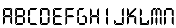 Digital-7 Mono Font - free fonts